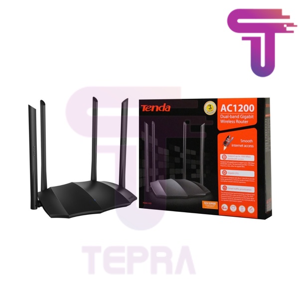 Jual Tenda AC8 AC1200 Dual-band Gigabit Wireless Router | Shopee Indonesia