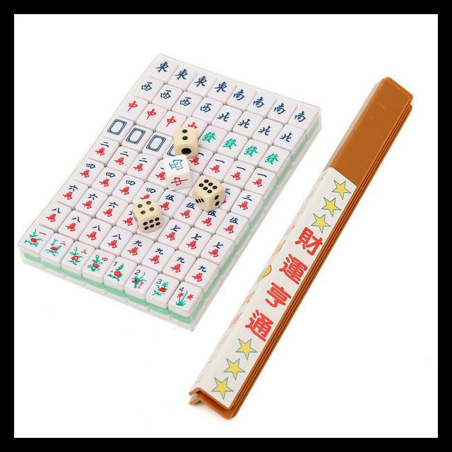 Jual TERBARUU!! Set Mahjong Tradisional Cina Mini Portable untuk Travel ...