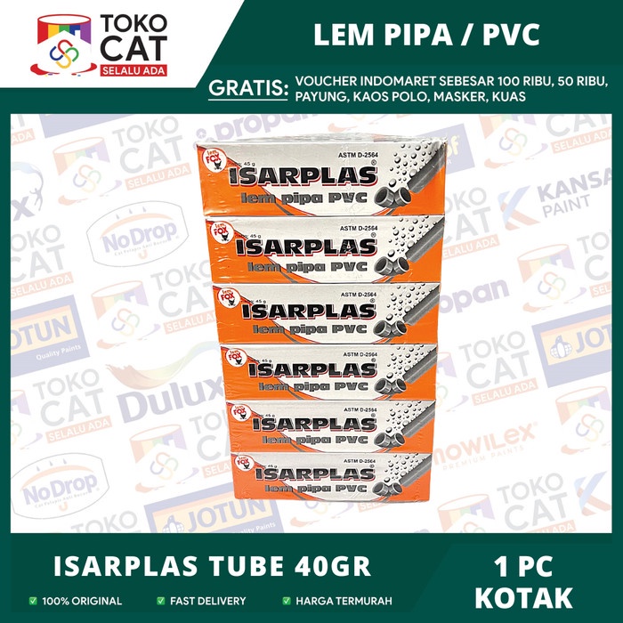 Jual Lem Isarplas Tube / Lem PVAC Tube / Lem Pipa Fox / Isarplas tube ...
