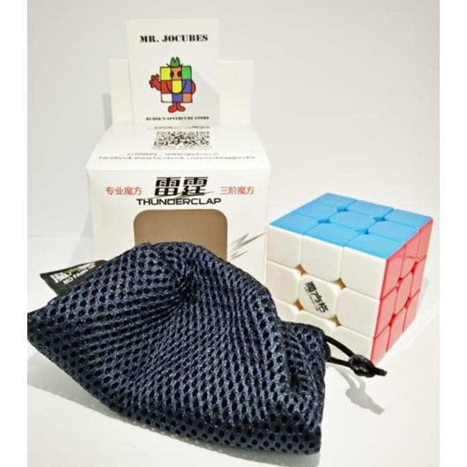 Jual Jual Murah !!! Rubik 3x3 Qiyi Thunderclap V1 / Thunderbolt ...