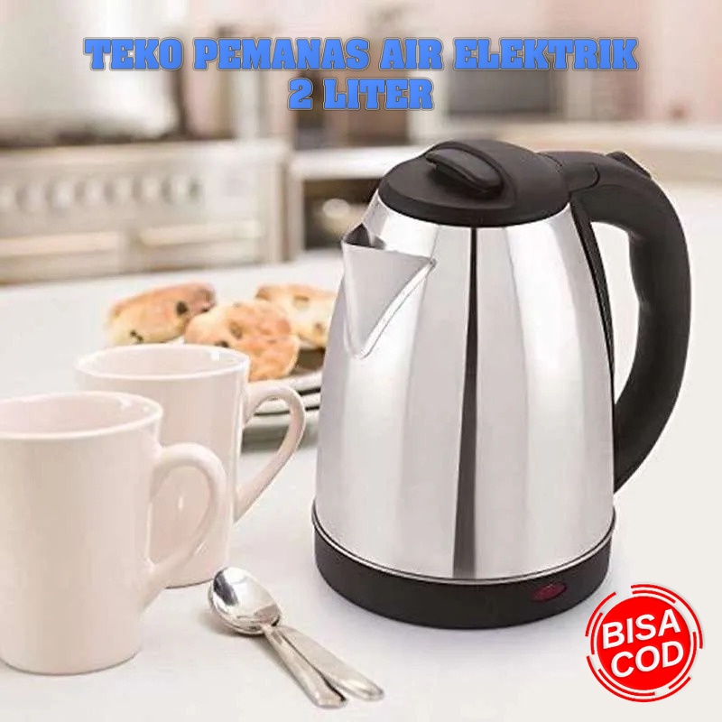 Jual TEKO LISTRIK 2 LITER SCARLETT/ PEMANAS AIR / ELECTRIC HEATER ...
