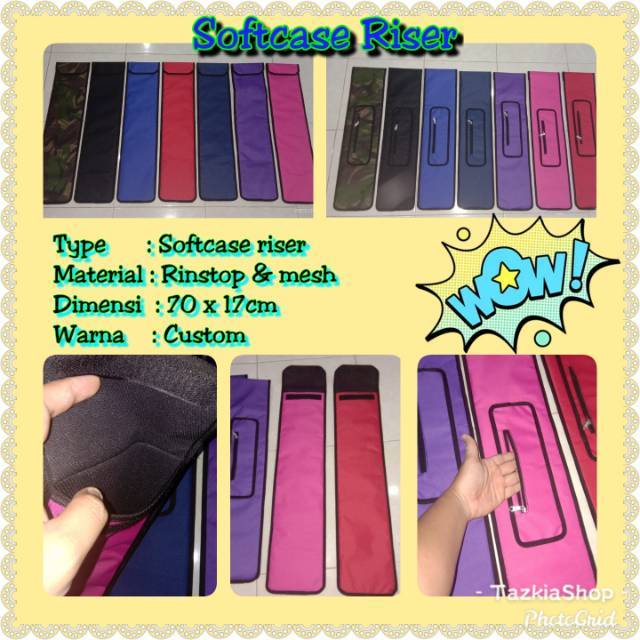 Jual Sarung riser Softcase Riser Panahan Tas Panah Archery Ada Lapisan ...