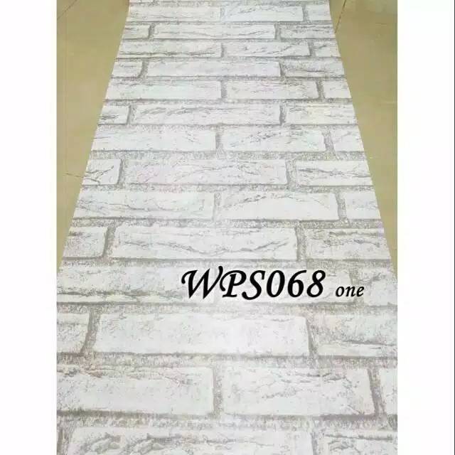 Jual K-9 BATA PUTIH WALPAPER BATA WALLPAPER DINDING BATA WALLPAPER ...