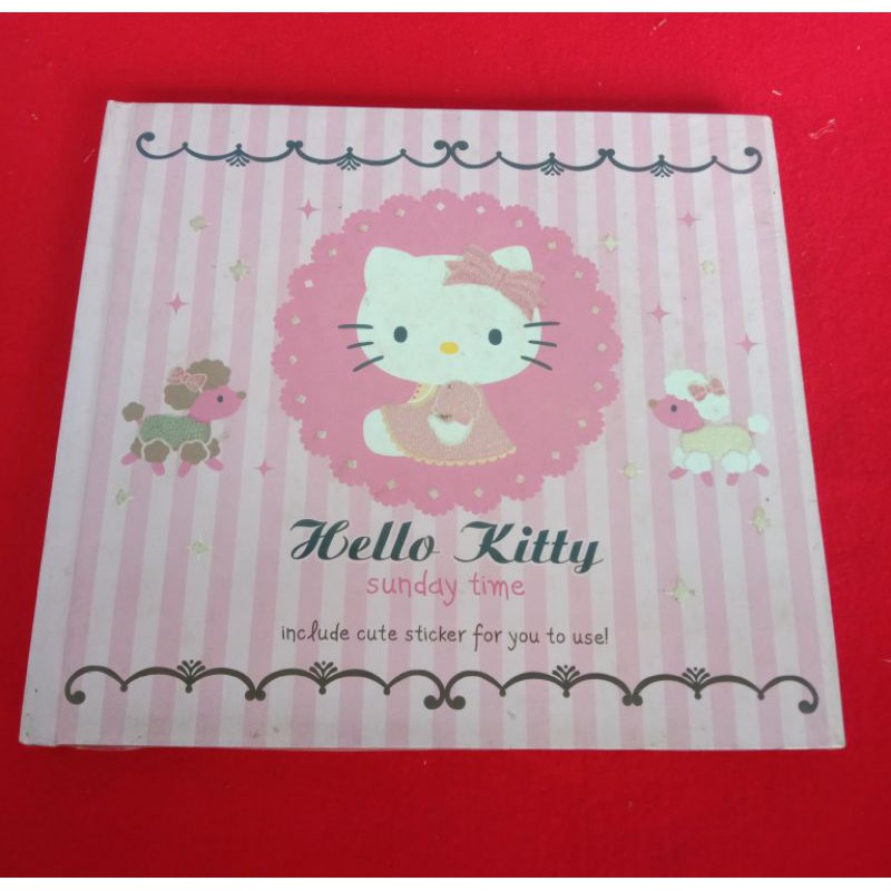 Jual buku boardbook Hello Kitty Sunday Time | Shopee Indonesia