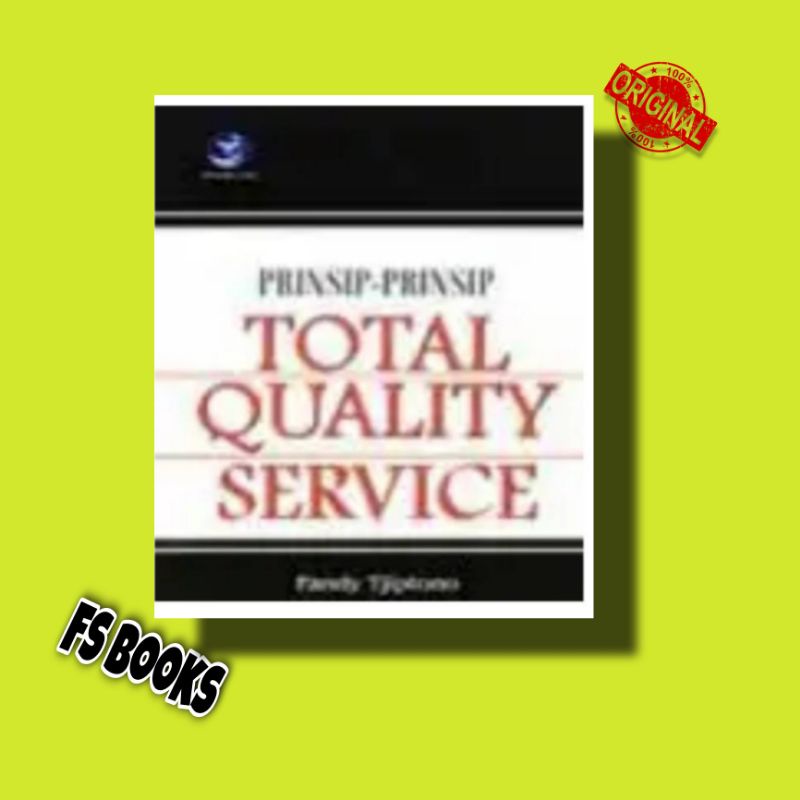 Jual Prinsip Prinsip Total Quality Service - ORIGINAL | Shopee Indonesia