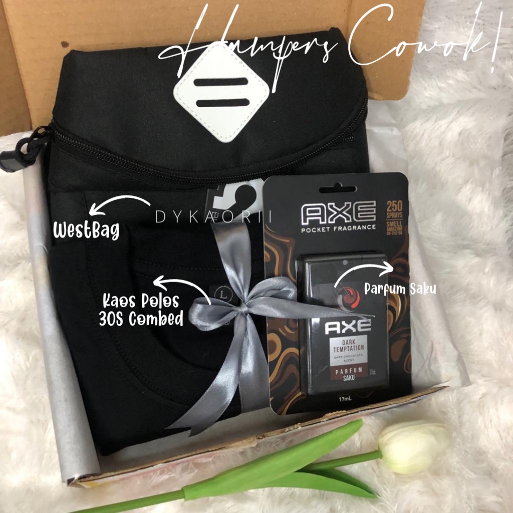 Jual PREMIUM MEN GIFT BOX/ HAMPERS COWOK AESTETHIC BLACK SERIES KADO ...