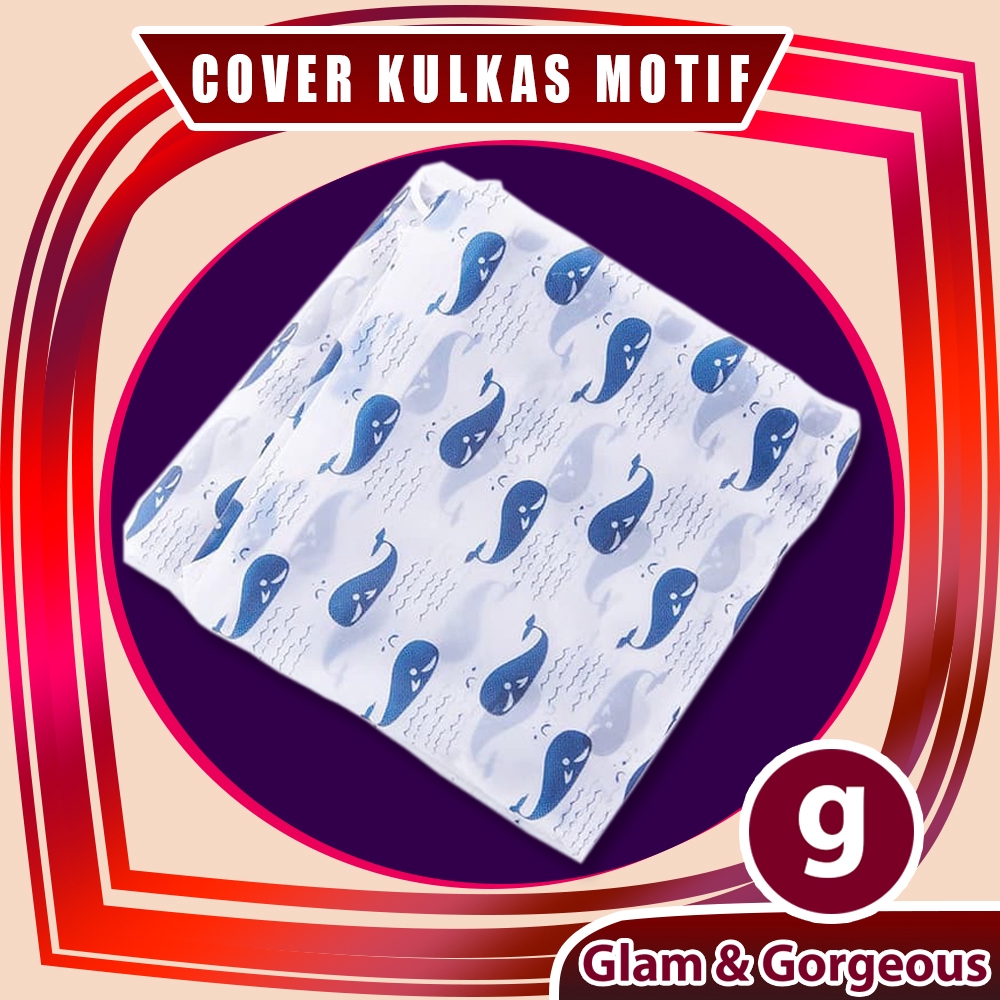 Jual Cover Kulkas Motif Lucu Penutup Plastic Peva CK002 | Shopee Indonesia