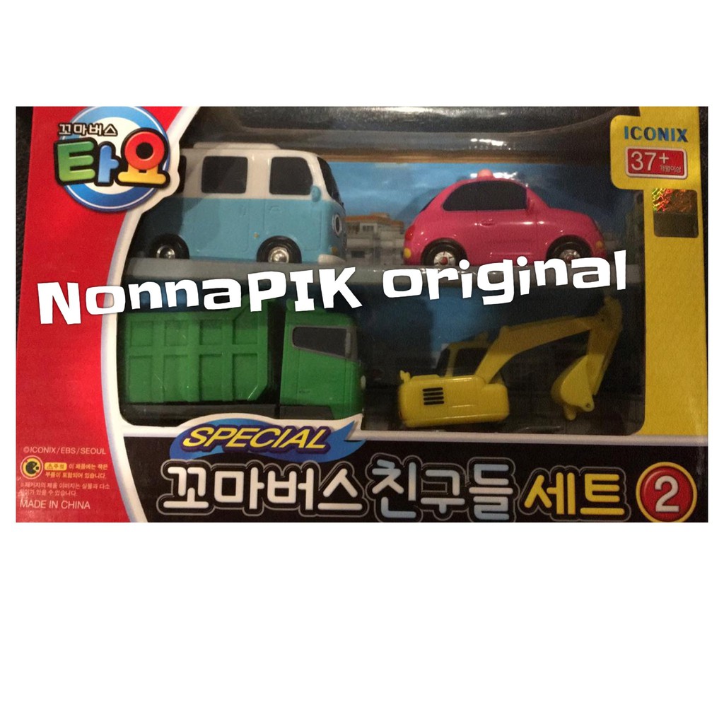 Jual Iconix-Tayo the Little Bus Mini Toy #4 - Air Peanut Kinder Shine ...