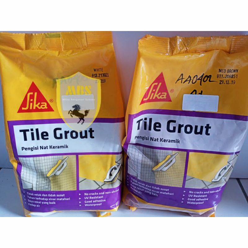 Jual SIKA TILE GROUT 1KG WARNA /NAT KERAMIK | Shopee Indonesia