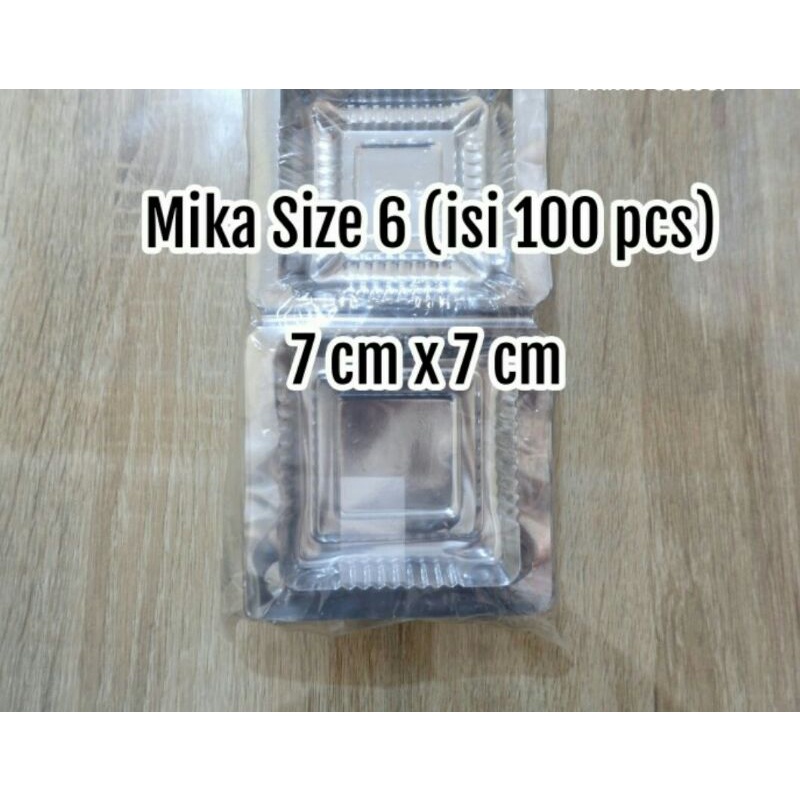 Jual Mika Plastik/ Mika Nasi Kuning/ Mika Makanan/ Mika Kotak Kue ...
