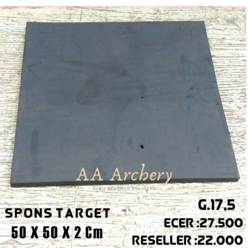 Jual ST4 - SPONS TARGET 50x50x2cm | Shopee Indonesia