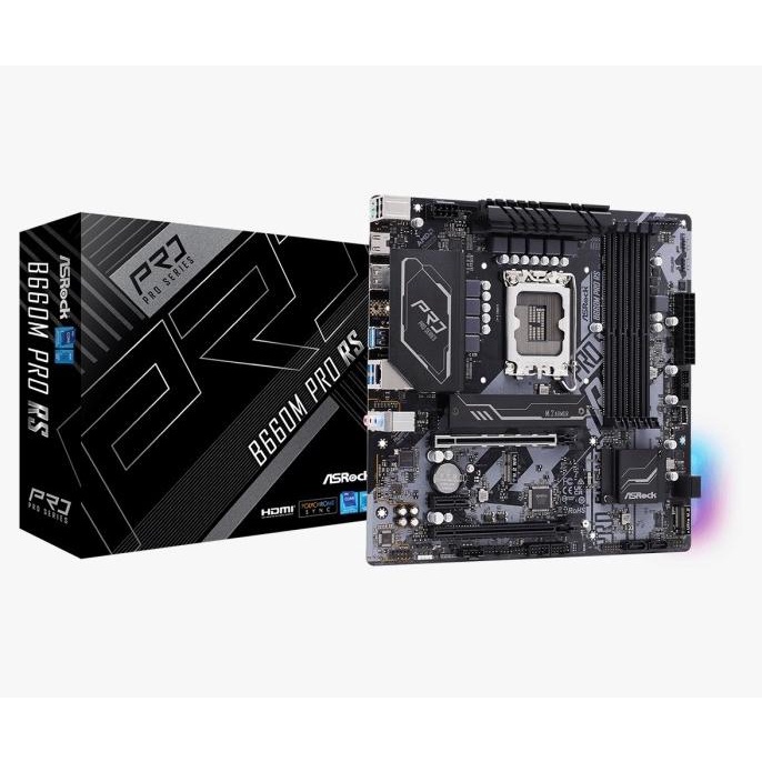 Jual Motherboard ASROCK B660M Pro RS (LGA1700, B660, DDR4, USB3.2) | Shopee Indonesia