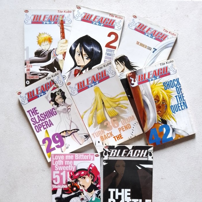 Jual Buku Cabutan Komik BLEACH - Tite Kuno nomor/judul lihat Deskripsi ...