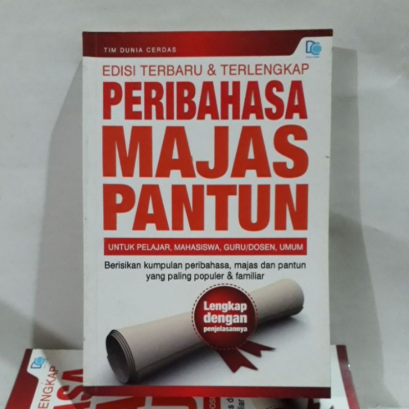 Jual Buku Bahasa Peribahasa Majas Pantun Edisi Terbaru And Terlengkap