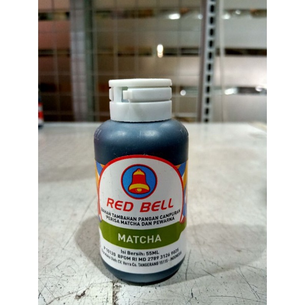 Jual RED BELL MATCHA PERISA DAN PEWARNA 55ML COCOK UNTUK DIGUNAKAN ...