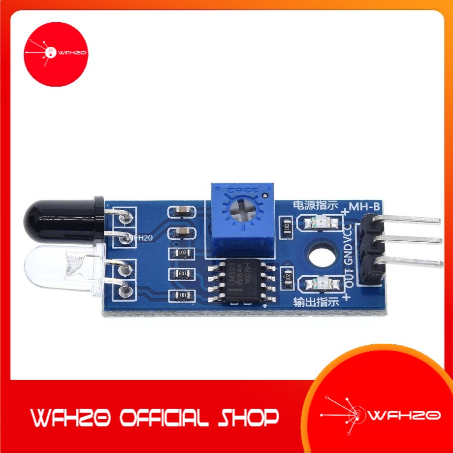 Jual Sensor Infrared IR Modul Obstacle Sensor Deculating Arduino ...