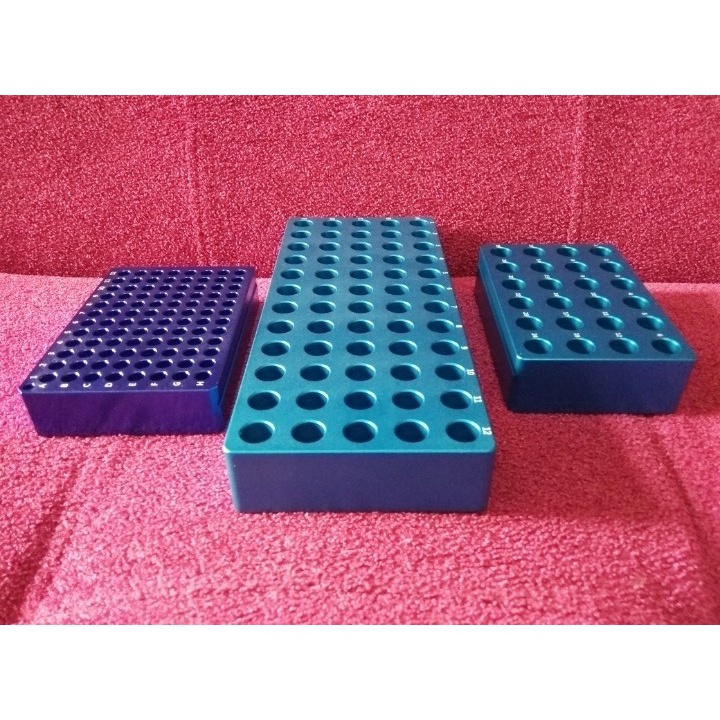 Jual Aluminium Cooling Block For Microtube 1.5 ml x 60 Well | Shopee ...