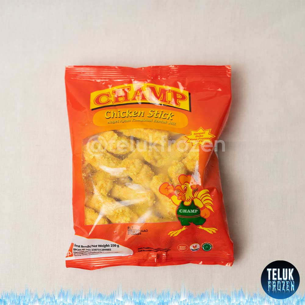 Jual champ chicken stick 250 gr / stick champ 250gram / nugget ayam ...
