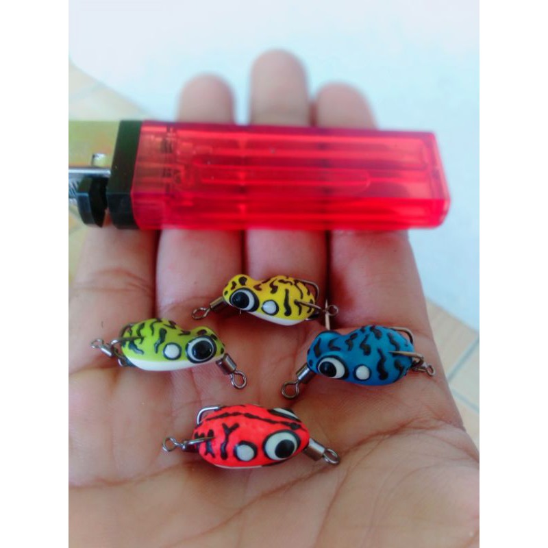 Jual Lure Soft Frog mini softrog mini sf kecil softrog kecil | Shopee ...