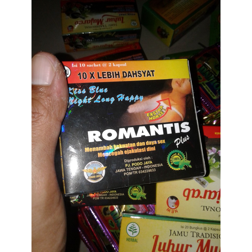 Jual paket 10 box jamu kuat romantis kapsul | Shopee Indonesia