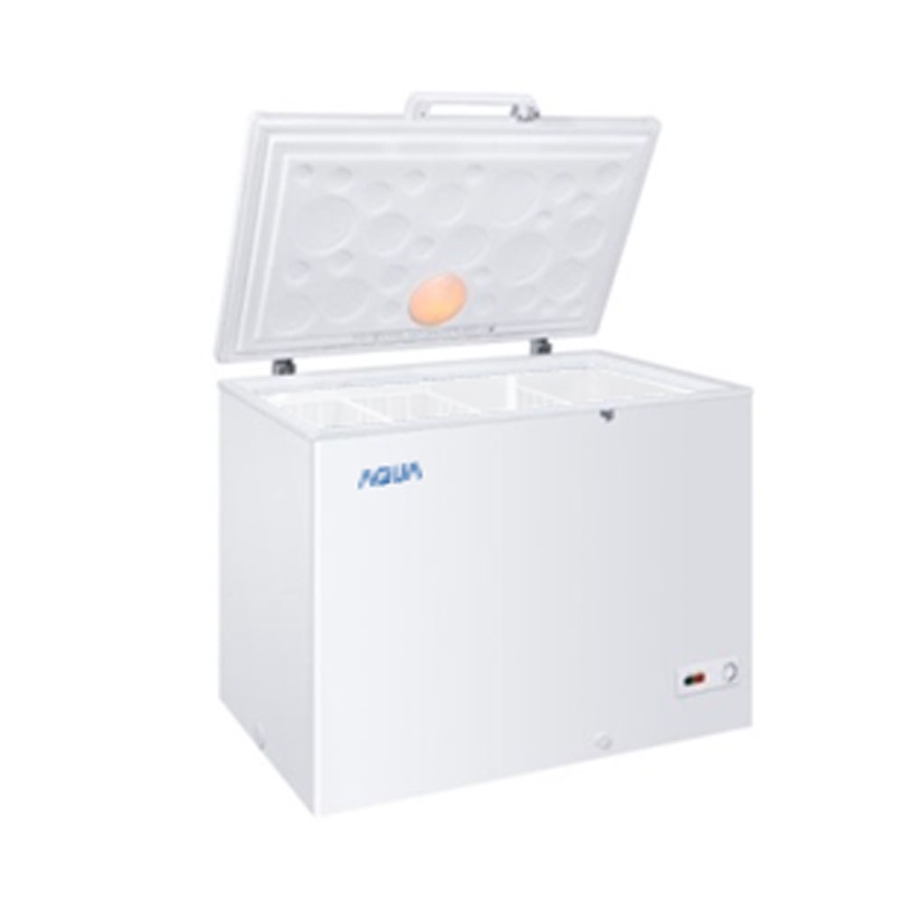 Jual CHEST FREEZER AQF-350R 319 LITER LEMARI BOX BEKU MAKANAN MINUMAN ...