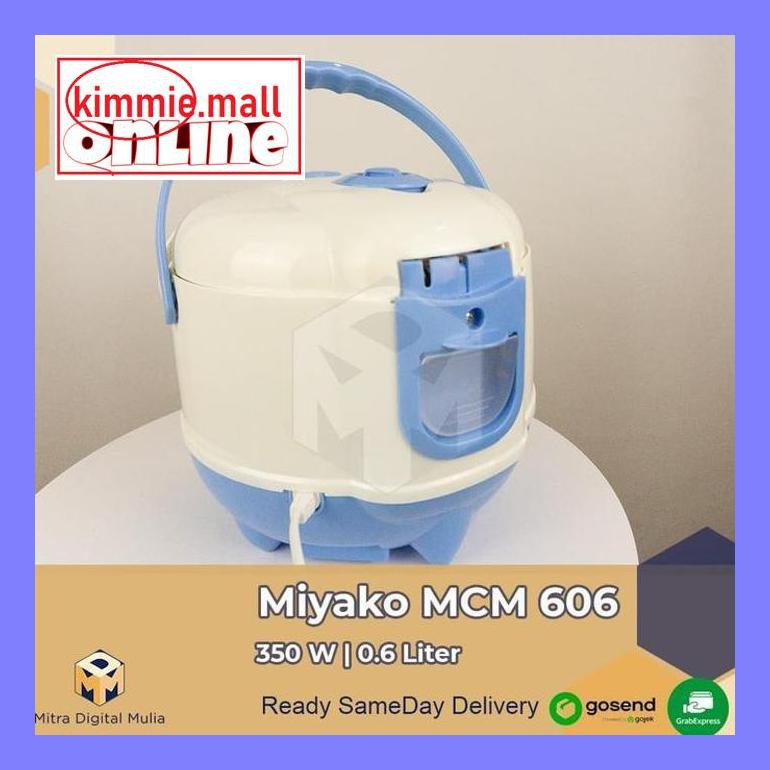 Jual Dap7Sv Miyako Mcm 606 Magic Com Rice Cooker 0.6 Liter Sav0D ...