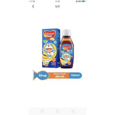 Jual vidoran smart vitamin syrup 100ml | Shopee Indonesia