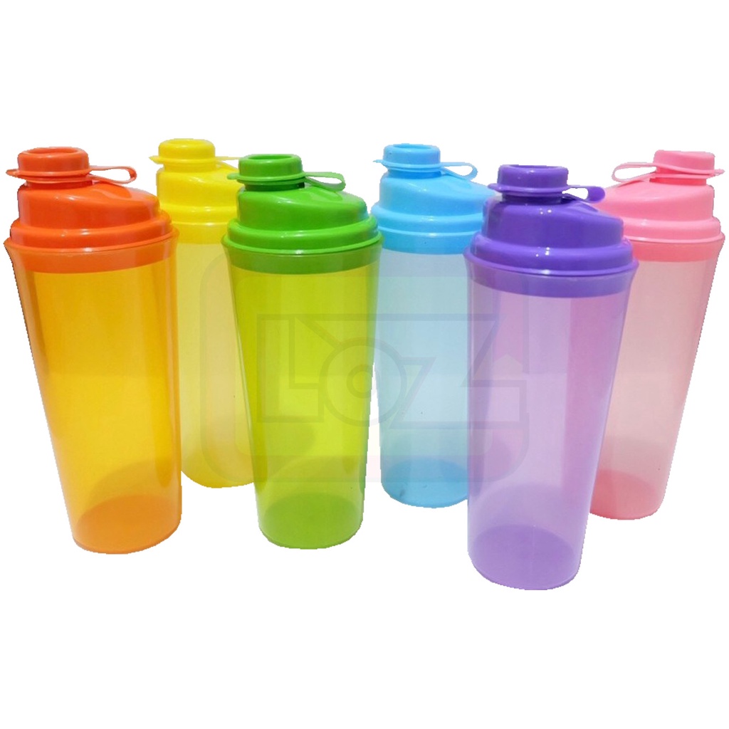Jual BOTOL MINUM PLASTIK ANTI TUMPAH GELAS SHAKER FLIP TOP 550ML ...