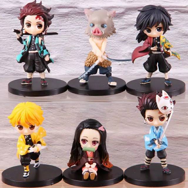 Jual Demon Slayer Kimetsu No Yaiba Tanjiro Nezuko Zenitsu Hashira ...