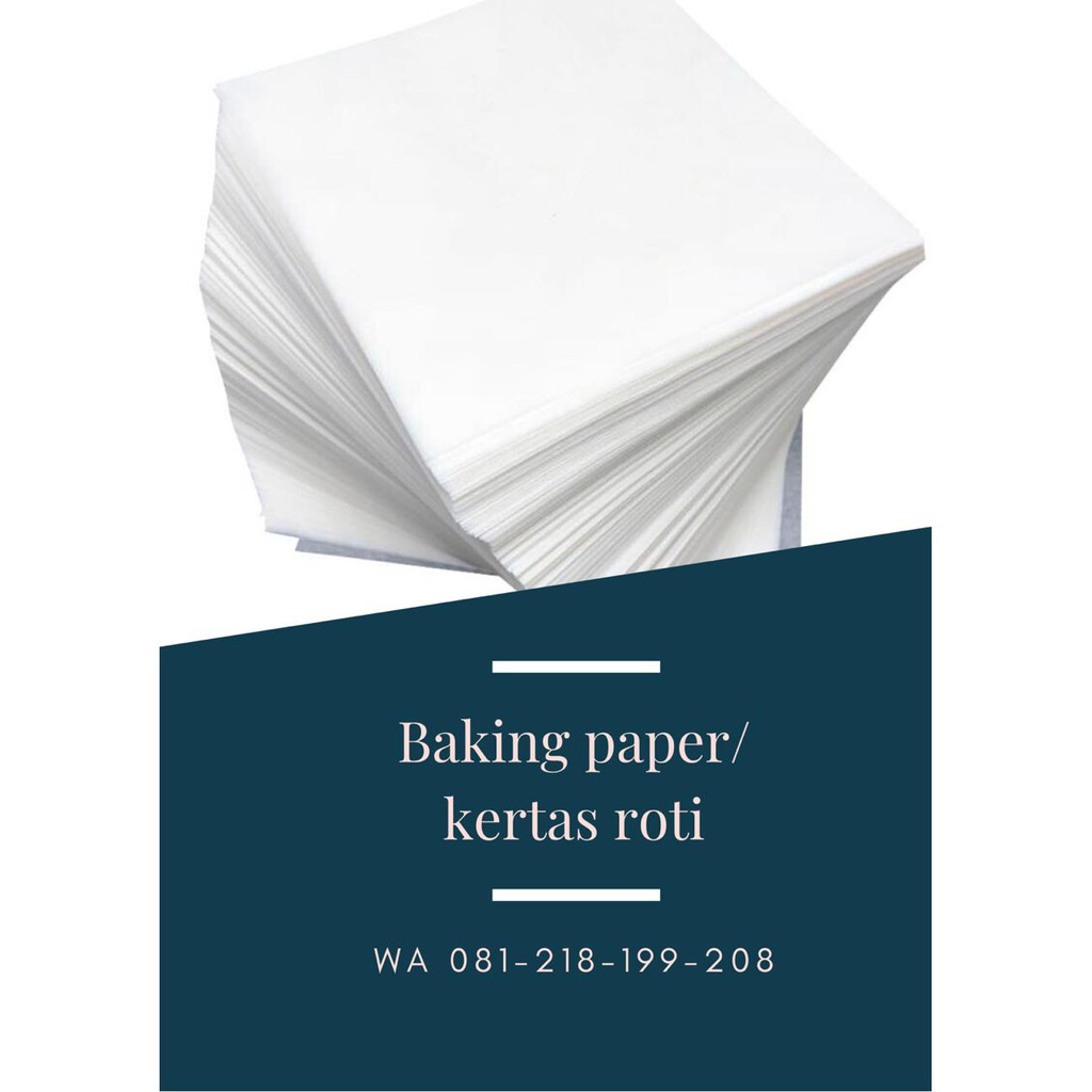 Jual kertas roti baking paper ukuran besar 75x100cm | Shopee Indonesia