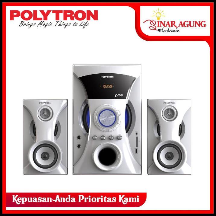 Jual Polytron Pma-9505 Multimedia Audio Speaker Portabel - White ...