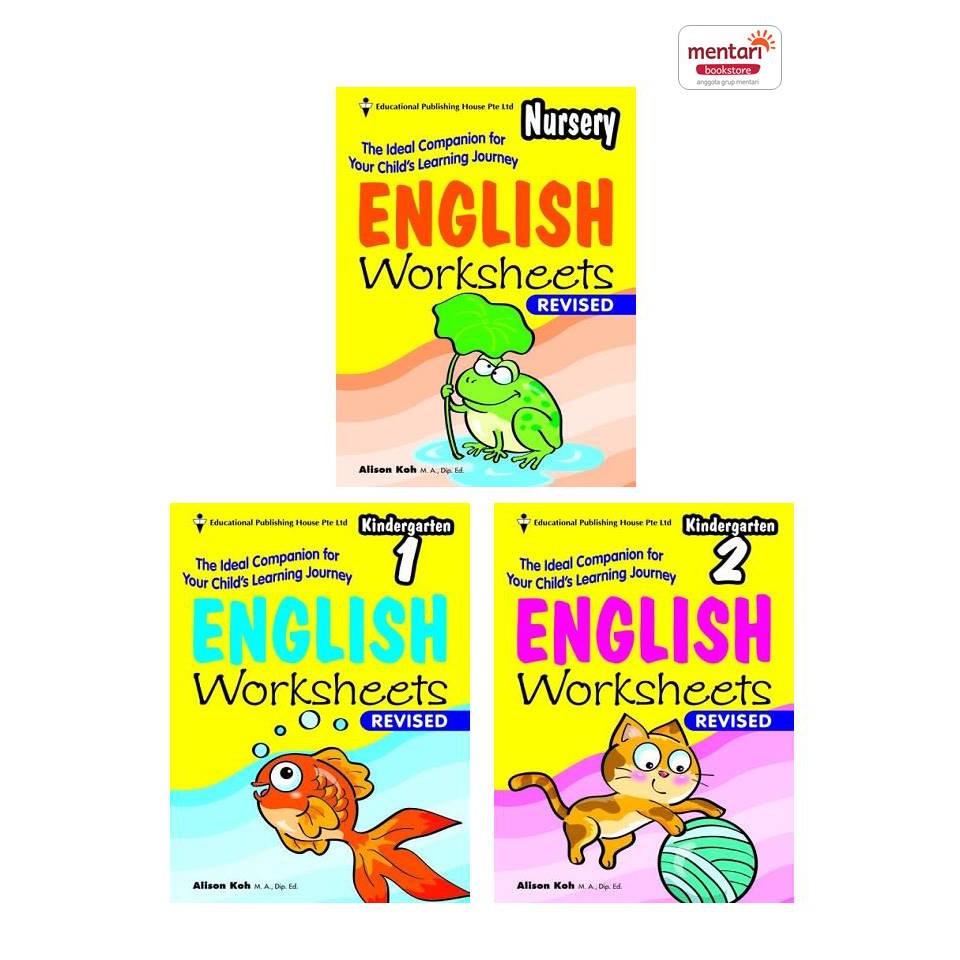 Jual English Worksheet (Rev Ed) | Buku Latihan Bahasa Inggris TK ...