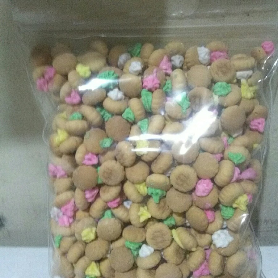 Jual Biskuit Kembang Monas / Kembang Gula / Gem Rose 650 Gram | Shopee ...