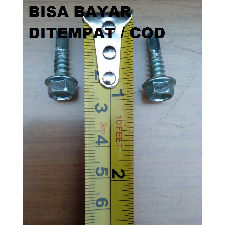 Jual SEKRUP ROOFING SEKRUP SPANDEK 3CM TOOLS N PARS / SEKRUP BAJA ...