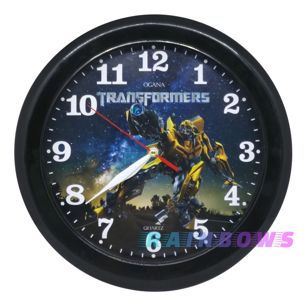 Jual Jam Dinding Ogana (8888) - Robot Transformer (Quartz) | Shopee ...