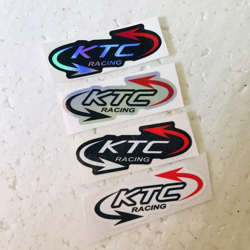 Jual Stiker KTC RACING Ritrama Cutting Laminasi Glossy | Shopee Indonesia