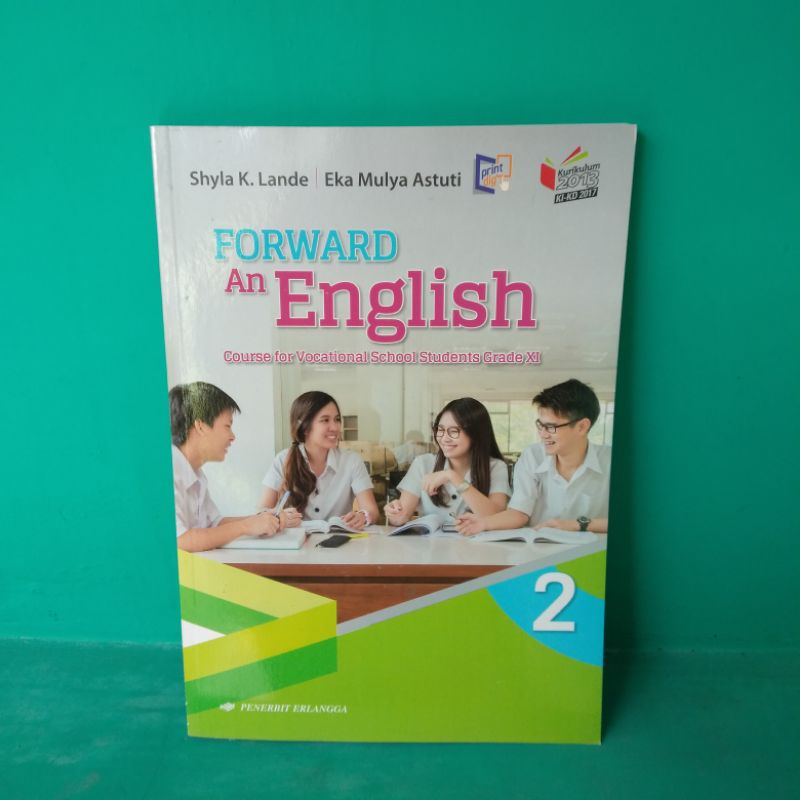 Jual Buku Forward An English Bahasa Inggris Kelas 2 XI 11 SMA SMK ...