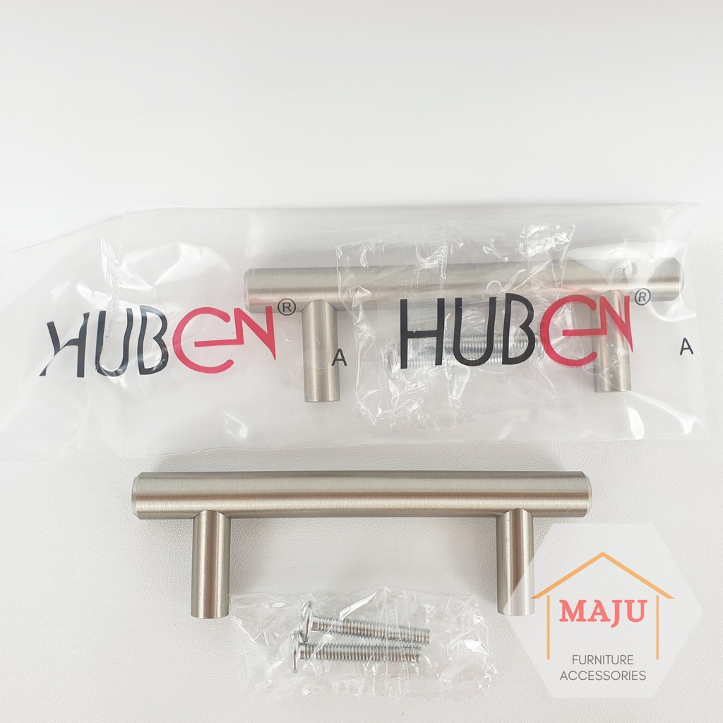 Jual Huben Handle TPS-10 96-64 Grosir Brush Nickel Black Hitam Besi ...