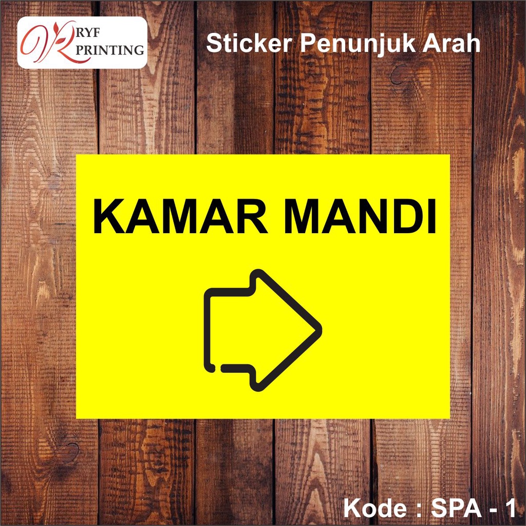 Jual STICKER PENUNJUK ARAH | Shopee Indonesia