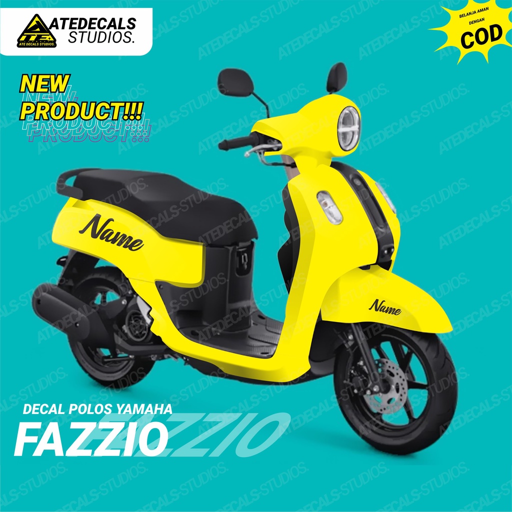 Jual DECAL POLOS YAMAHA FAZZIO / STICKER FAZZIO / FAZZIO FULL BODY BISA ...
