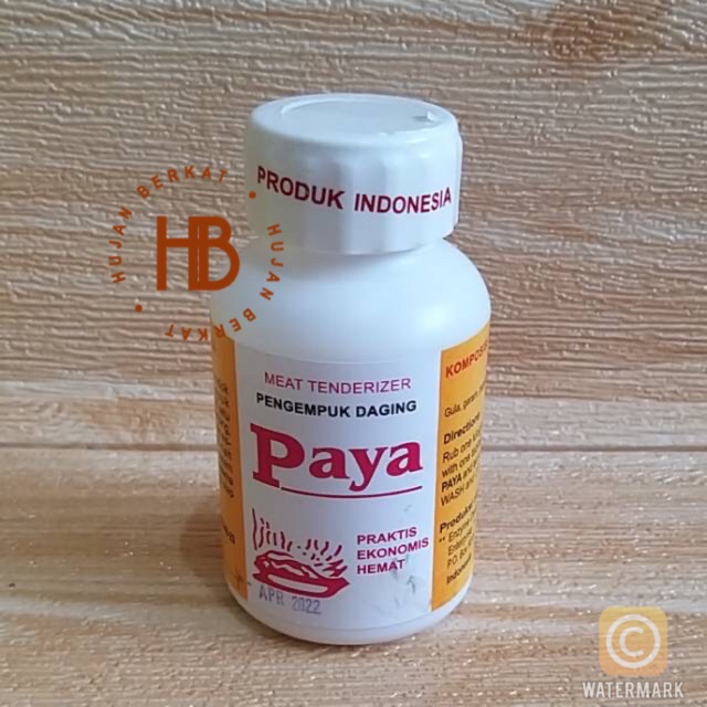 Jual Paya pengempuk daging 70gr | Shopee Indonesia