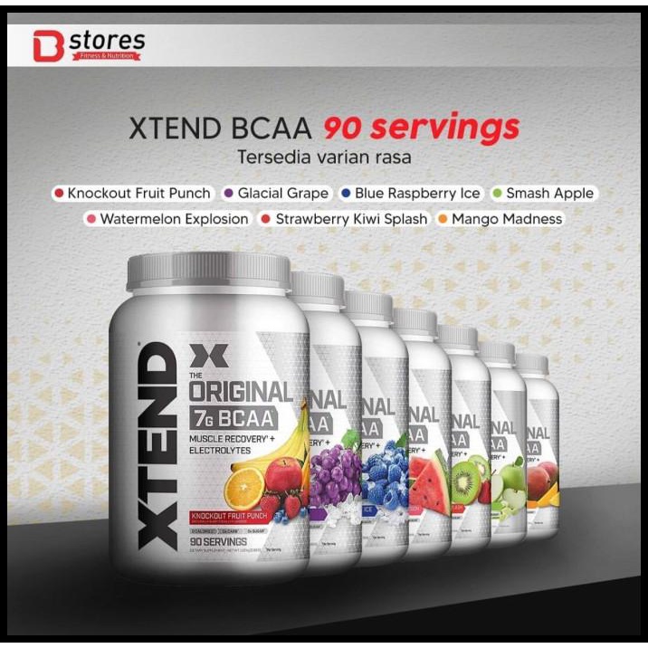 Jual Xtend Bcaa 90 Serving Bstores | Shopee Indonesia