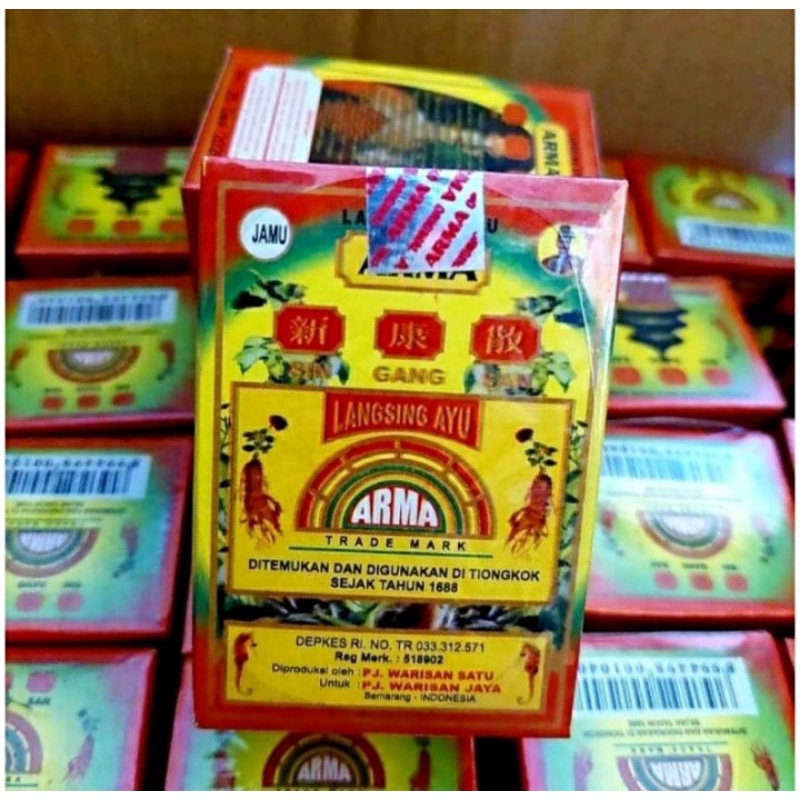 Jual PELANGSING Ayu Arma Kemasan Merah Asli ORIGINAL / Kapsul Penurun ...