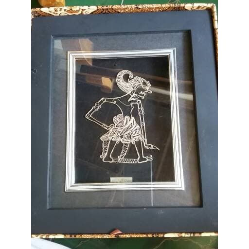 Jual Bingkai Wayang Filigri Silver Khas Kerajinan Perak Kotagede Yogyakarta | Shopee Indonesia