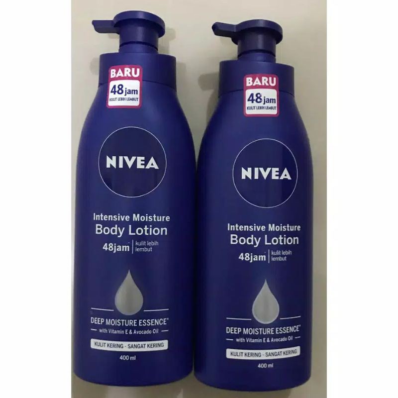 Jual Nivea Intensive Moisture Body Lotion 400 ml (kemasan hemat) | Shopee Indonesia