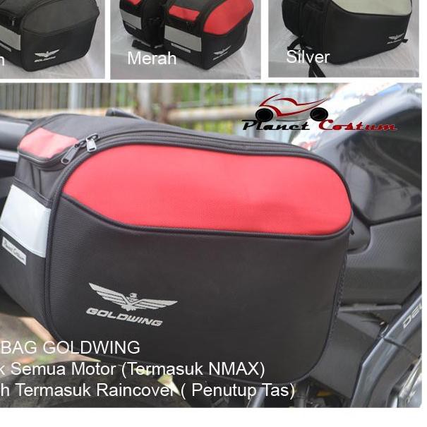 Jual _JFS TAS MOTOR SIDEBAG BAGASI SAMPING SIDE BAG TOURING NMAX PCX ...