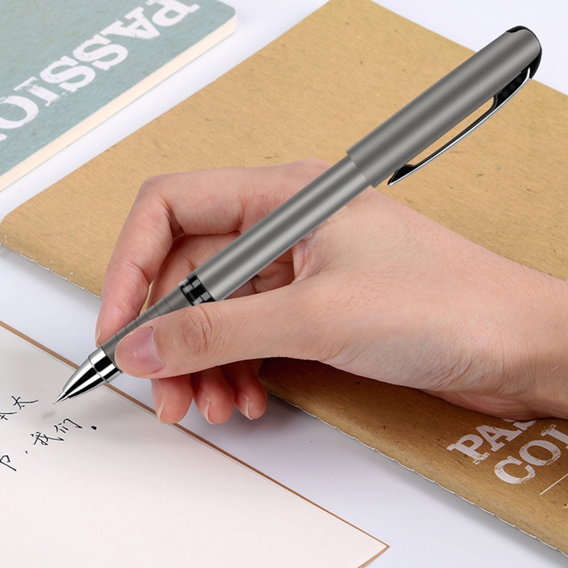 Jual Deli Office Gel Pen Pulpen Kantor 0.5/0.7/1mm Warna Tinta Hitam ...