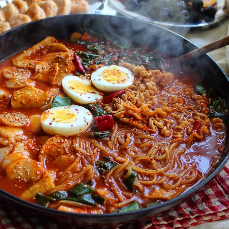 Jual Rabokki Kuah (Ramyun+Tteokbokki) | Shopee Indonesia