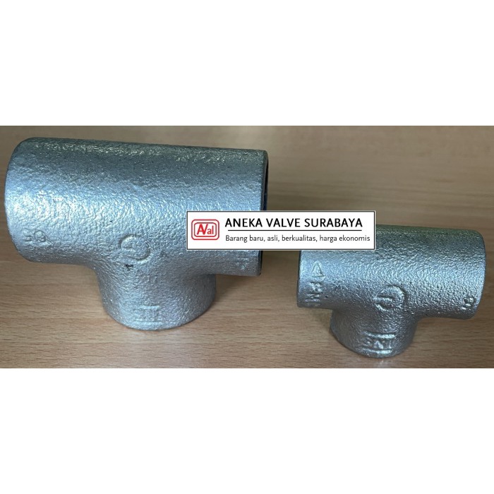 Jual GALVANIS BESI TEE T EQUAL DN20 3/4" | Shopee Indonesia
