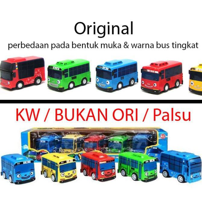 Jual MAINAN The Little Bus Tayo - Wind up Toy 5pcs - Tayo, Rogi, Gani ...